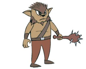 How to Draw a Bugbear - Easy Drawing Tutorial For Kids