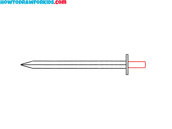 How to Draw a Sword - Easy Drawing Tutorial For Kids