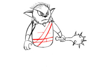 How to Draw a Bugbear - Easy Drawing Tutorial For Kids