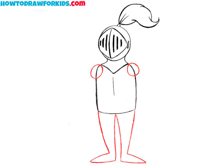 How to Draw a Knight - Easy Drawing Tutorial For Kids