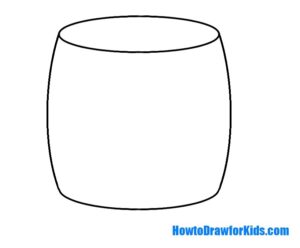 How to Draw a Barrel - Easy Drawing Tutorial For Kids