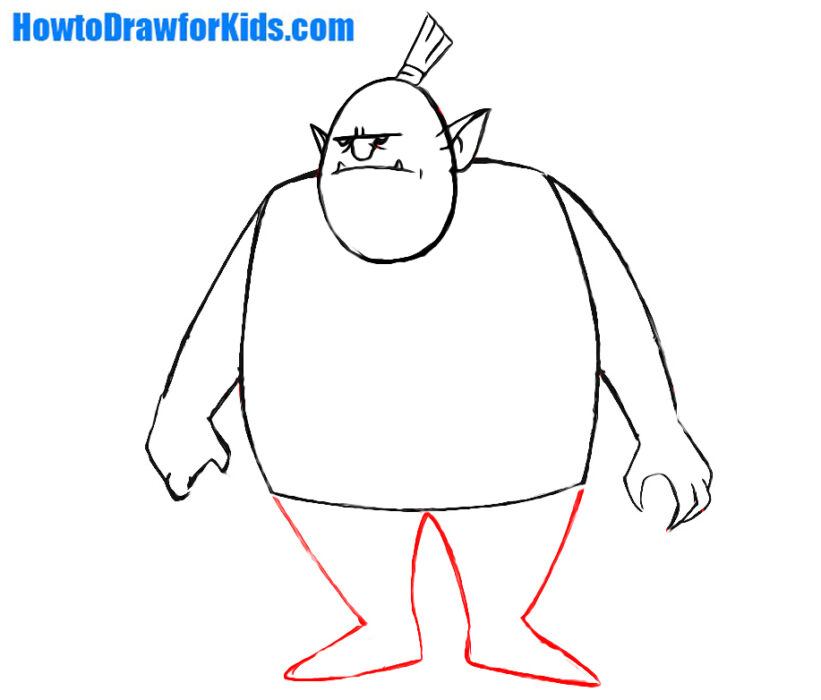 How to Draw an Orc - Easy Drawing Tutorial For Kids