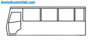 How to Draw a Bus - Easy Drawing Tutorial for Kids