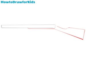 How to Draw a Rifle for Kids - Easy Drawing Tutorial