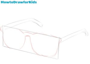 How to Draw Glasses - Easy Drawing Tutorial For Kids