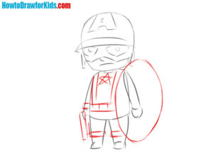 How to Draw Captain America - Easy Drawing Tutorial For Kids