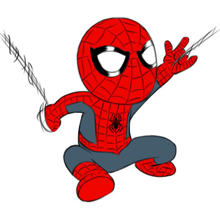 How To Draw Spider Man Easy Drawing Tutorial For Kids Atelier yuwa