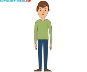 How to Draw a Person - Easy Drawing Tutorial For kids