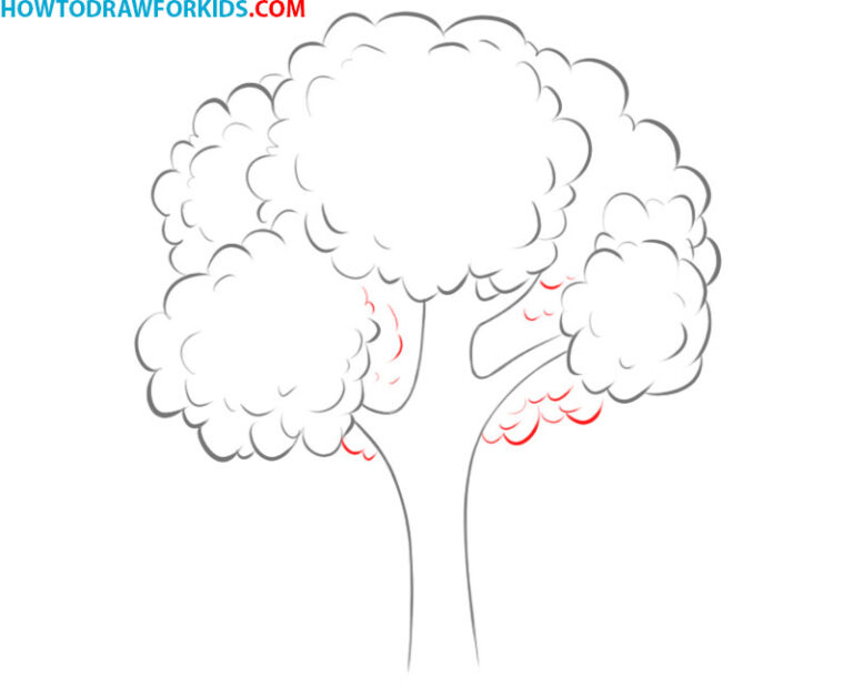 How to Draw a Tree - Easy Drawing Tutorial For kids