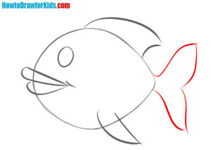 How to Draw a Fish - Easy Tutorial For Kids