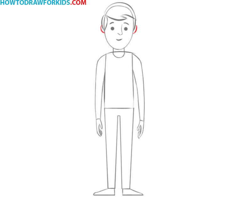 How to Draw a Person - Easy Drawing Tutorial For kids