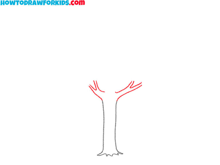 How to Draw a Tree - Easy Drawing Tutorial For kids