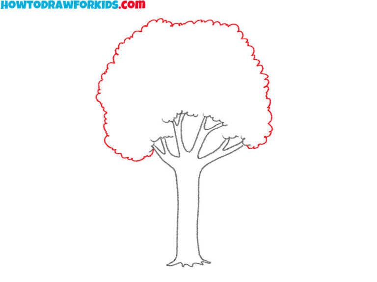 How to Draw a Tree - Easy Drawing Tutorial For kids