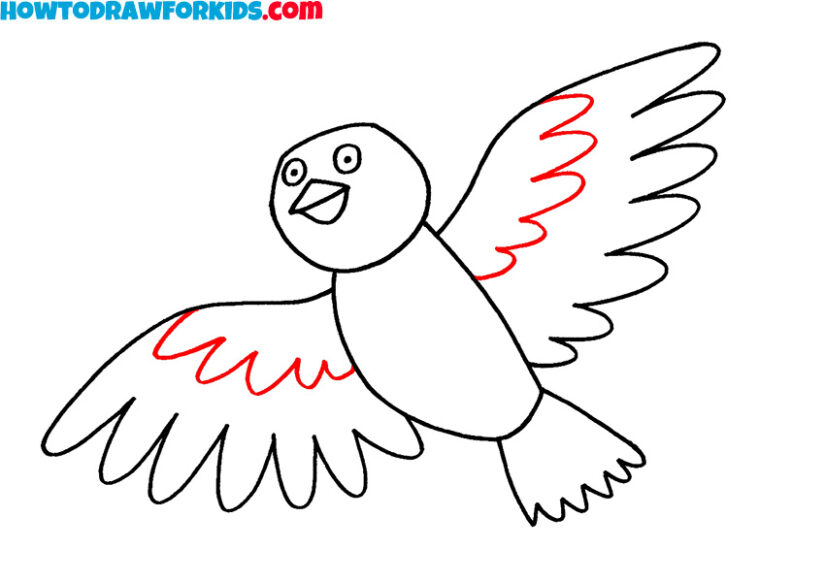 How to Draw a Pigeon - Easy Drawing Tutorial For Kids