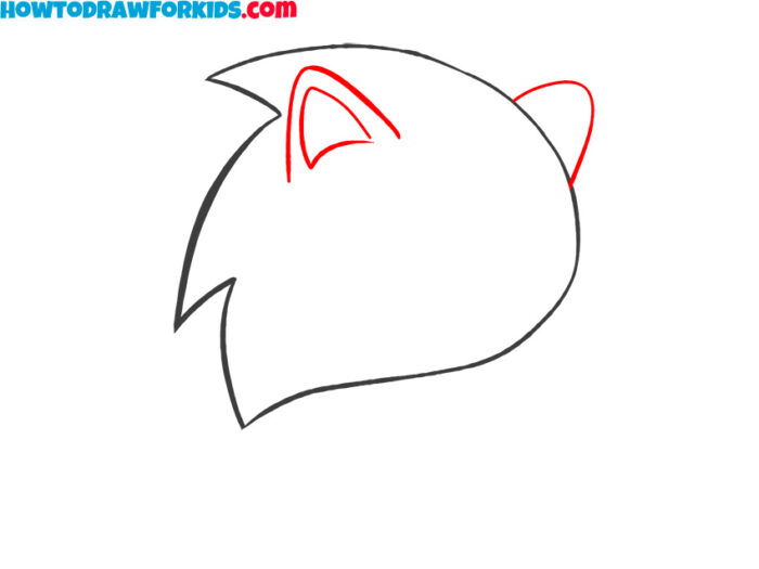 How to Draw Sonic - Easy Drawing Tutorial For Kids