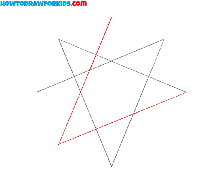 How to Draw an Eight-Pointed Star - Easy Drawing Tutorial For Kids
