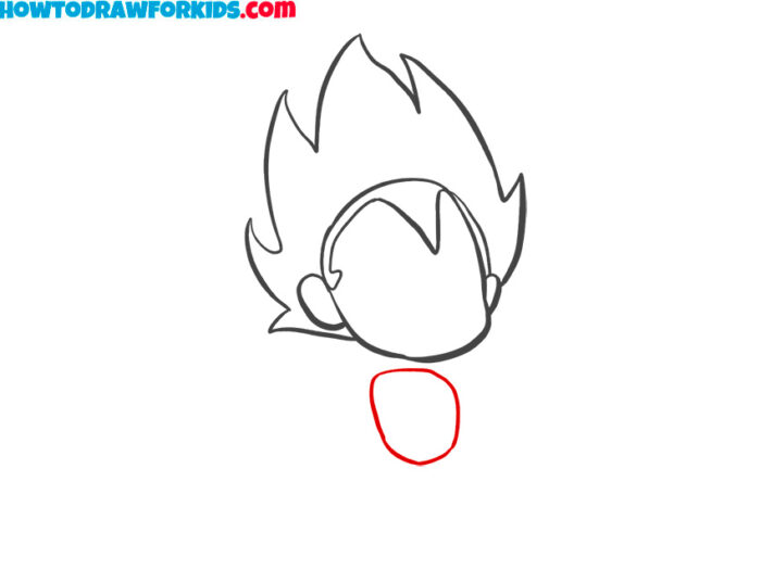 How to Draw Vegeta - Easy Drawing Tutorial For Kids