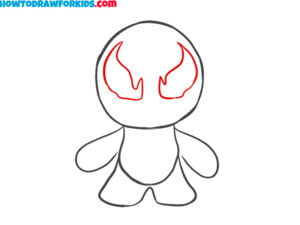 How to Draw Venom - Easy Drawing Tutorial For Kids