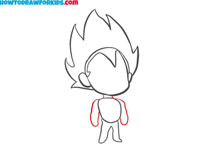 How to Draw Vegeta - Easy Drawing Tutorial For Kids
