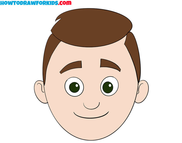 How to Draw a Head - Easy Drawing Tutorial For Kids