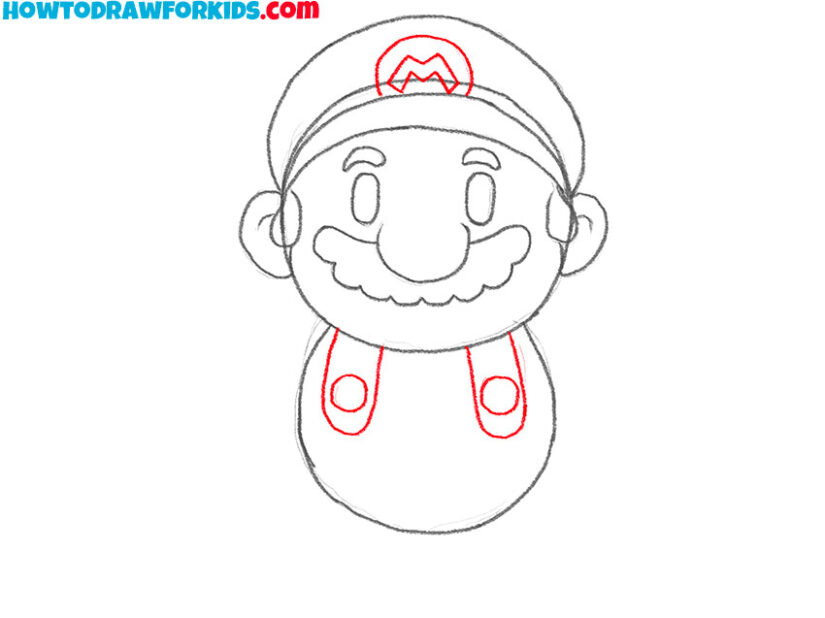 How to Draw Mario - Easy Drawing Tutorial For Kids