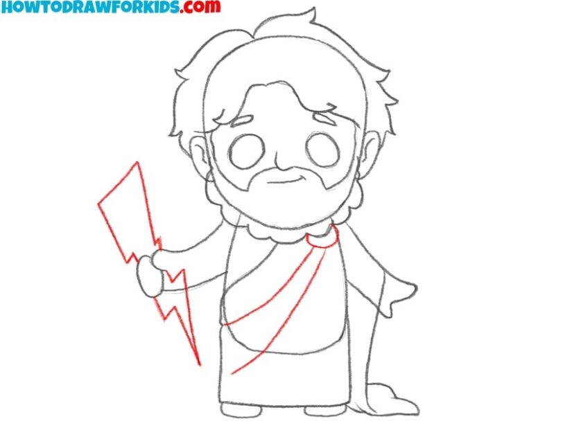 How to Draw Zeus - Easy Drawing Tutorial For Kids