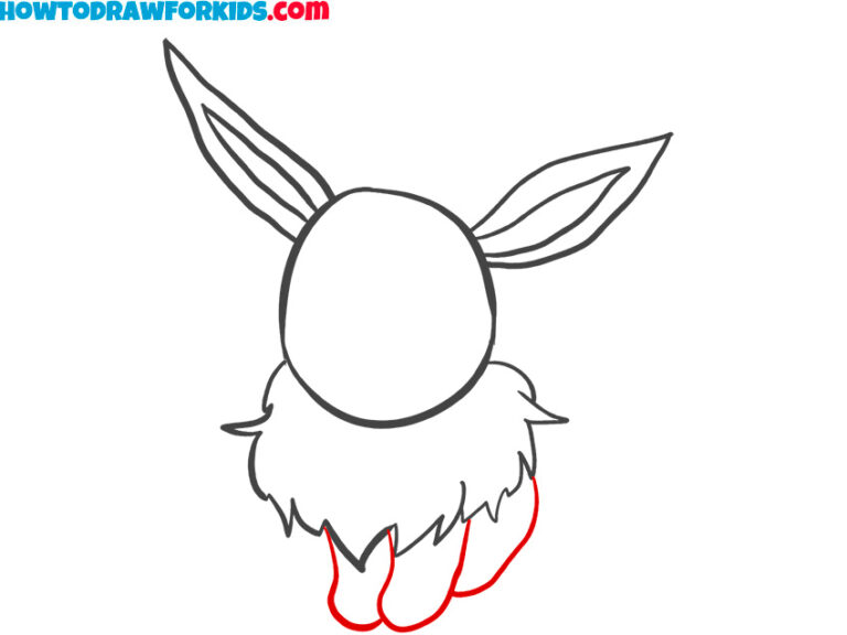 How to Draw Eevee - Easy Drawing Tutorial For Kids