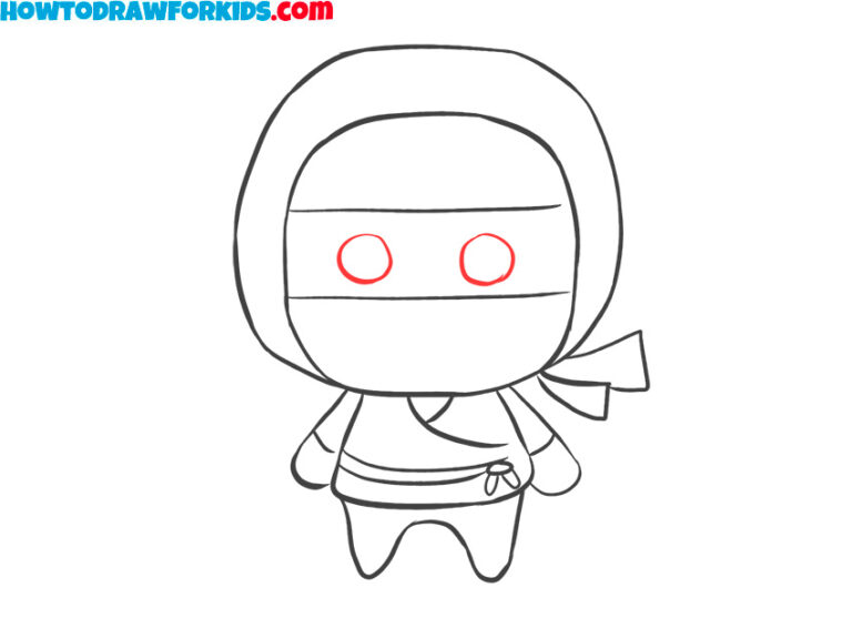 How to Draw a Ninja - Easy Drawing Tutorial For Kids
