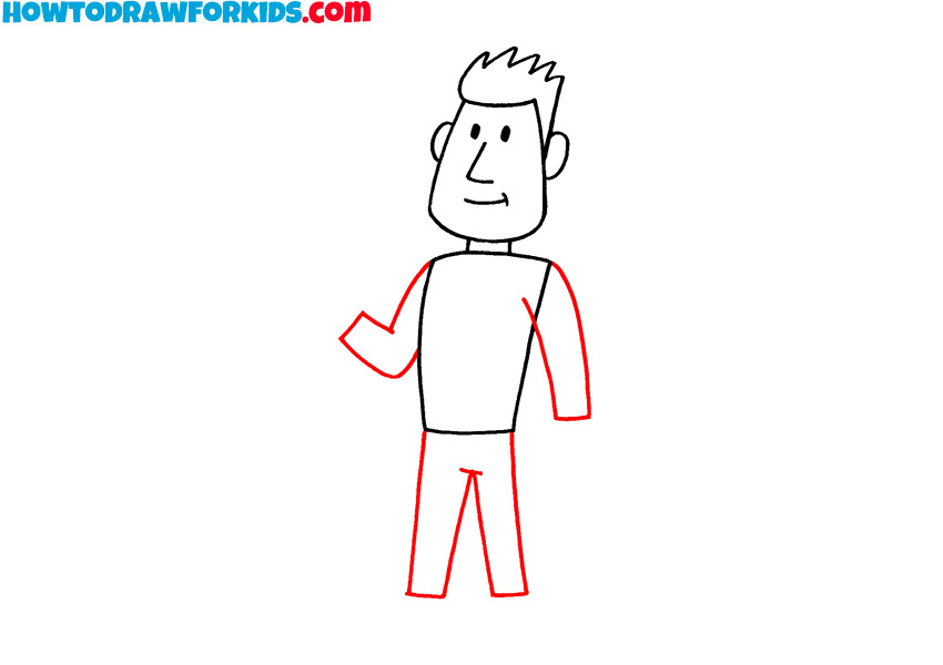 How To Draw A Human Easy Drawing Tutorial For Kids How To Draw A Human Easy Drawing Tutorial For Kids