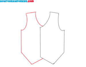 How to Draw a Vest - Easy Tutorial For Kids