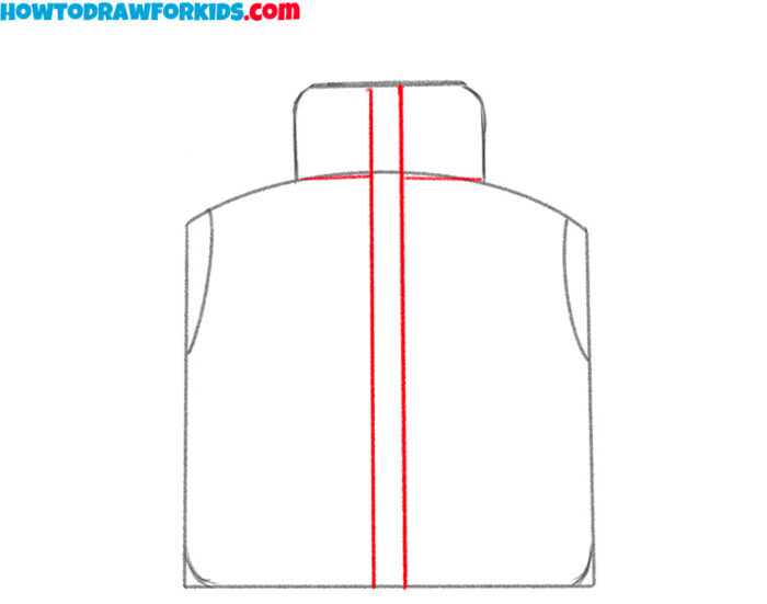How to Draw a Winter Vest - Easy Drawing Tutorial