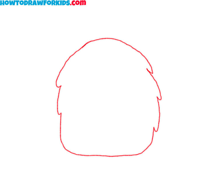 How to Draw a Yeti - Easy Tutorial For Kids