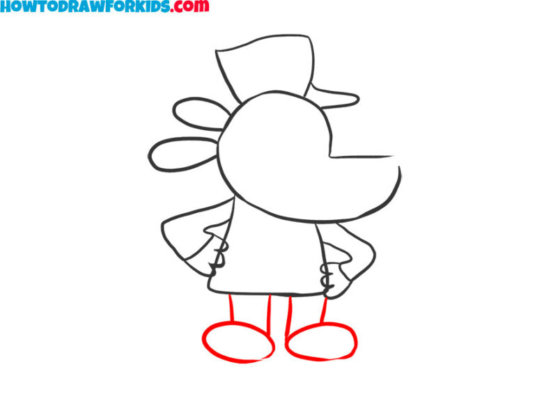 How to Draw Dog Man - Easy Drawing Tutorial For Kids