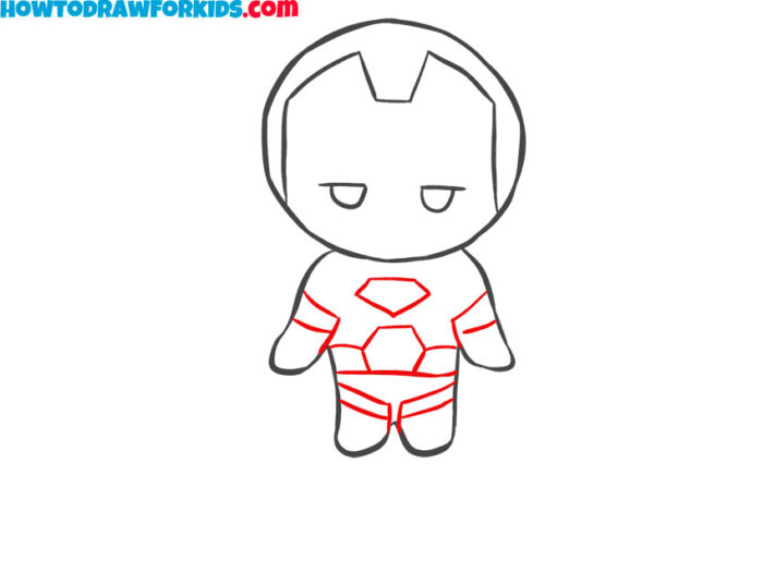 How to Draw Iron Man - Easy Drawing Tutorial For Kids