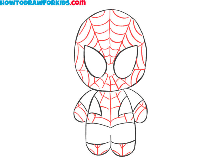 How to Draw Spider-Man - Easy Drawing Tutorial For Kids