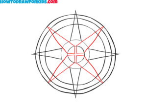 How to Draw a Compass Rose - Easy Drawing Tutorial For Kids
