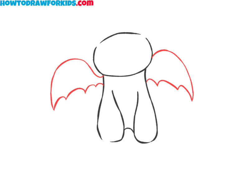 How to Draw Toothless - Easy Drawing Tutorial For Kids