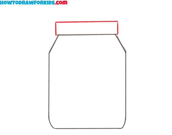 How to Draw a Jar for Kindergarten - Easy Drawing Tutorial For Kids