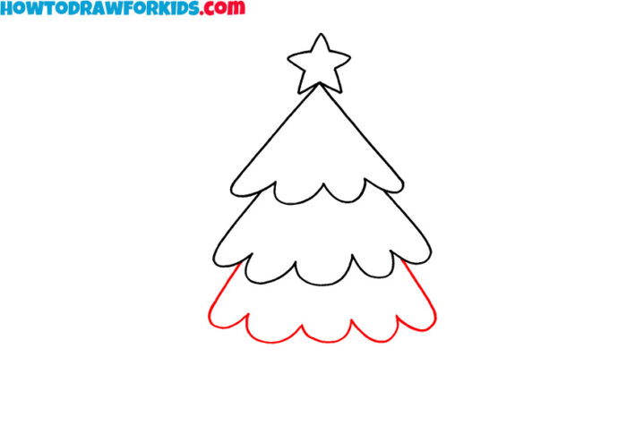 How to Draw a Christmas Tree - Easy Drawing Tutorial For Kids
