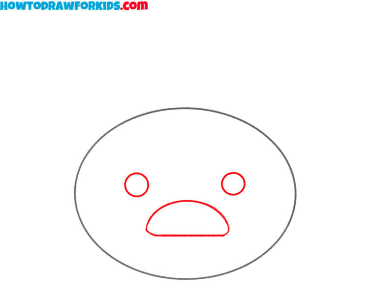 How to Draw a Chicken Face - Easy Tutorial