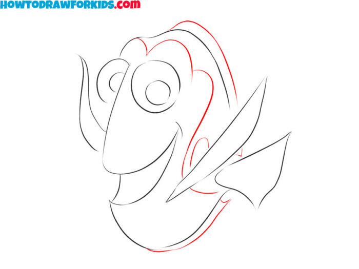 How to Draw Dory - Easy Drawing Tutorial For Kids