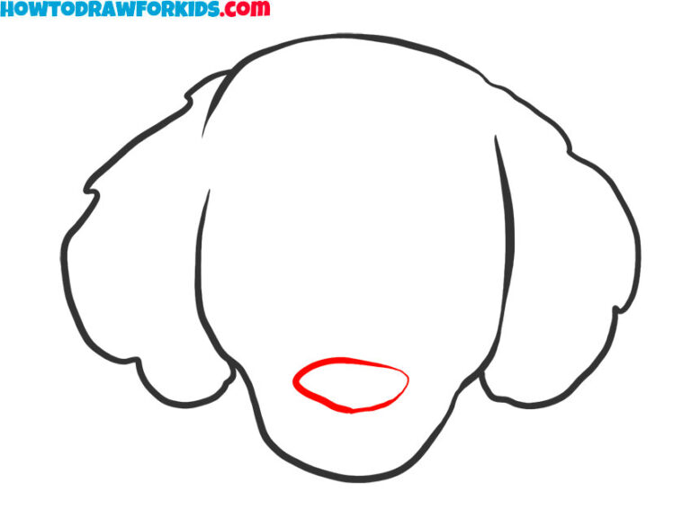 How to Draw a Dog Head - Easy Drawing Tutorial For Kids