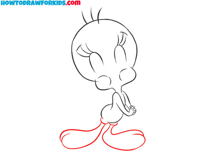 How to Draw Tweety - Easy Drawing Tutorial For Kids