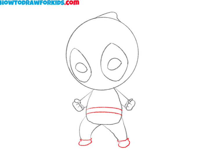 How to Draw Deadpool - Easy Drawing Tutorial For Kids