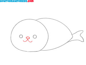 How to Draw a Seal - Easy Drawing Tutorial For Kids