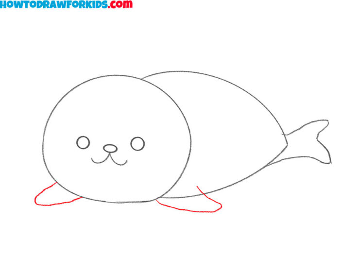 How to Draw a Seal - Easy Drawing Tutorial For Kids