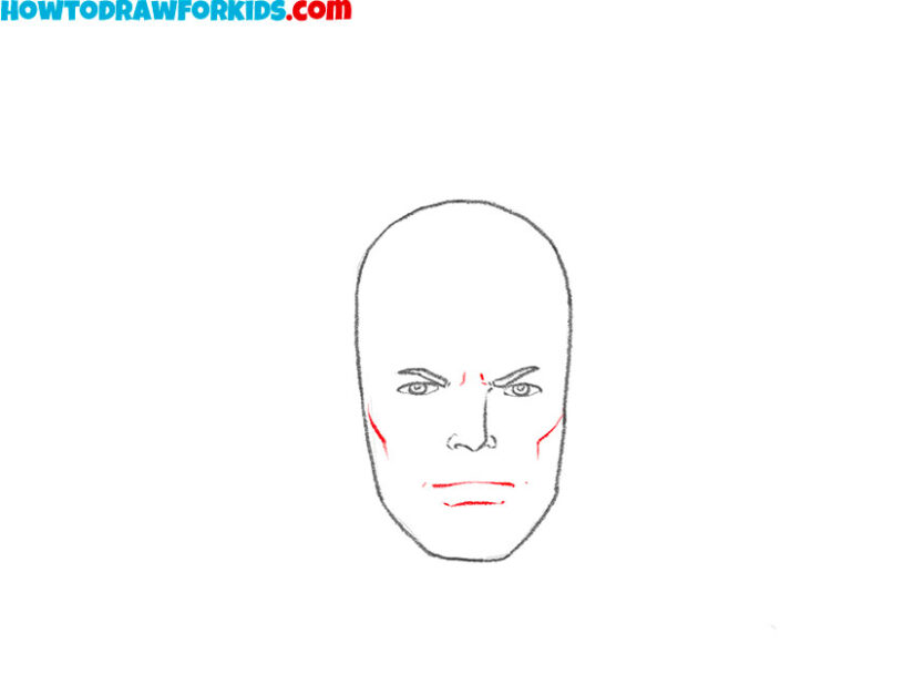How to Draw Thor Face - Easy Drawing Tutorial For Kids