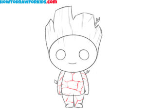 How to Draw Groot - Easy Drawing Tutorial For Kids