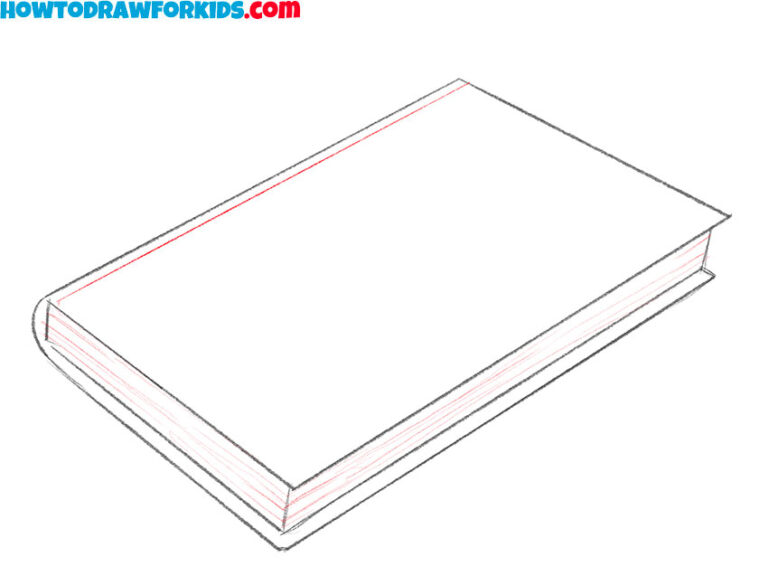 How to Draw a Book - Easy Drawing Tutorial For Kids
