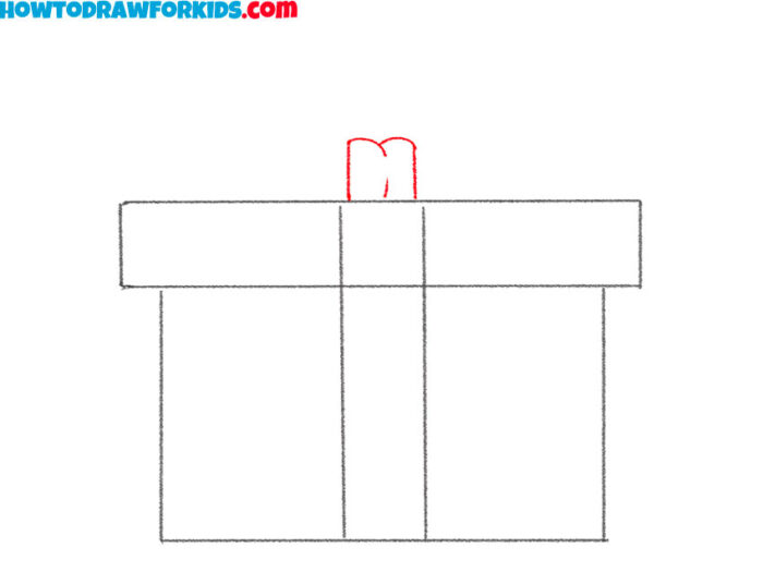 How to Draw a Gift Box - Easy Drawing Tutorial For Kids